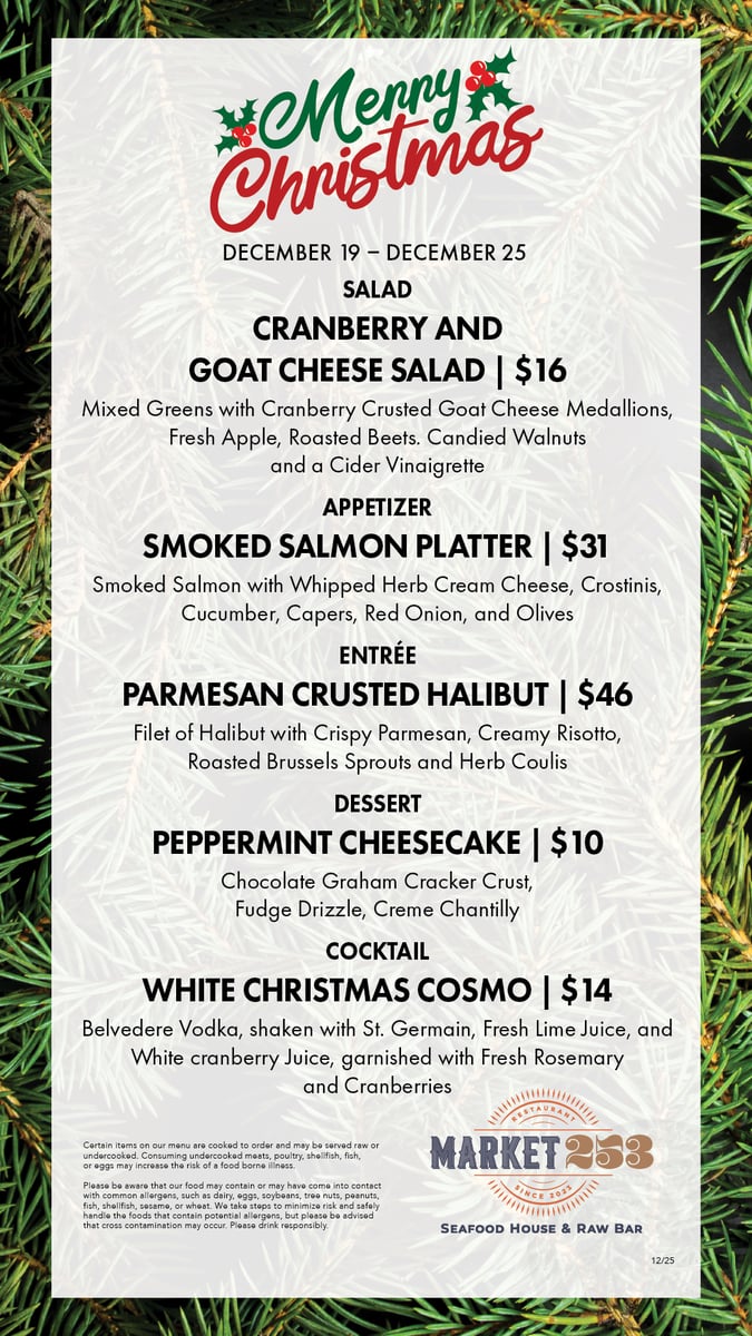 Market 253 Seafood House & Raw Bar | Muckleshoot Casino | Dining