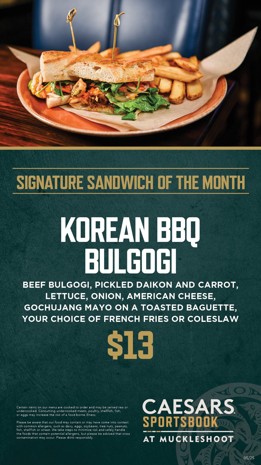 Caesars Sportsbook Restaurant | Muckleshoot Casino Resort