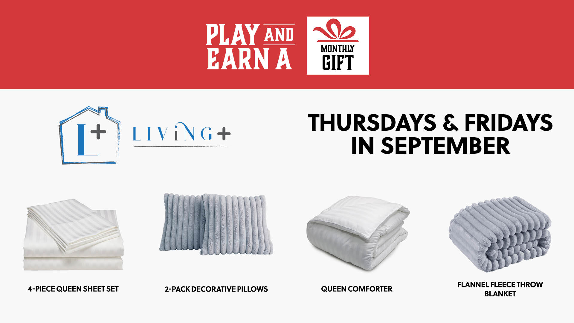 Monthly Gifts | Casino Promotion Giveaway | Muckleshoot Casino Resort